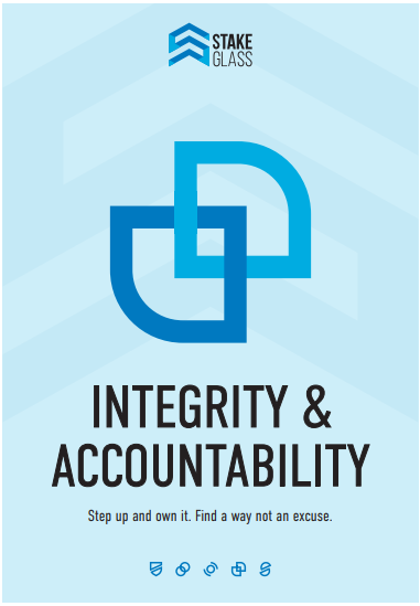 Our Values - Stake Glass