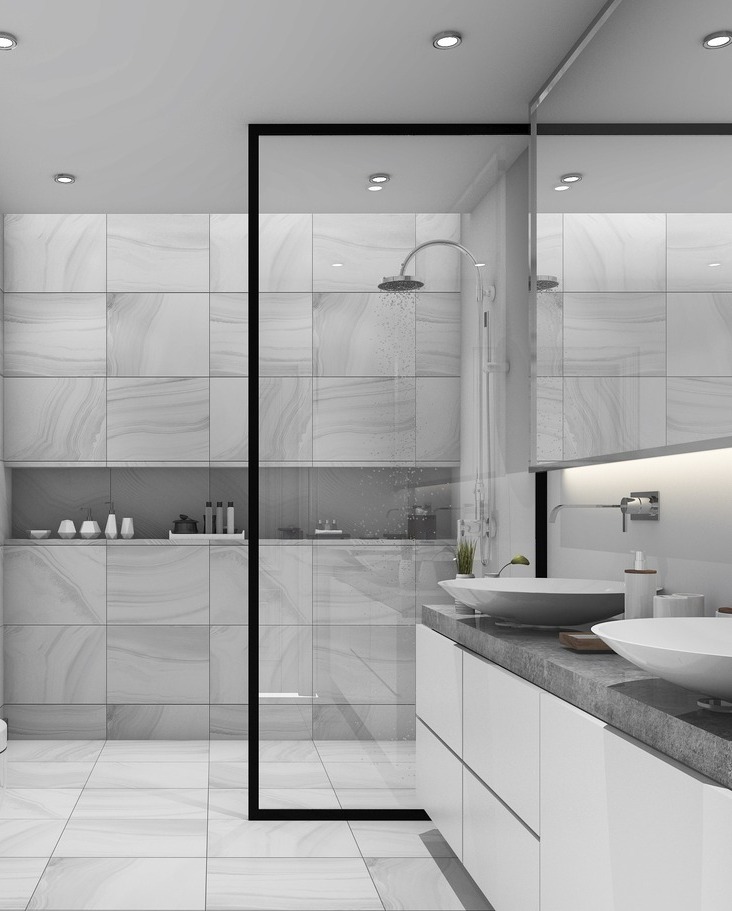 Shower Glass Panel | Stake Glass